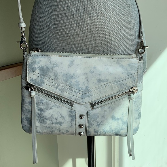 Botkier | Bags | Botkier Leather Tie Dye Studded Crossbody Bag | Poshmark